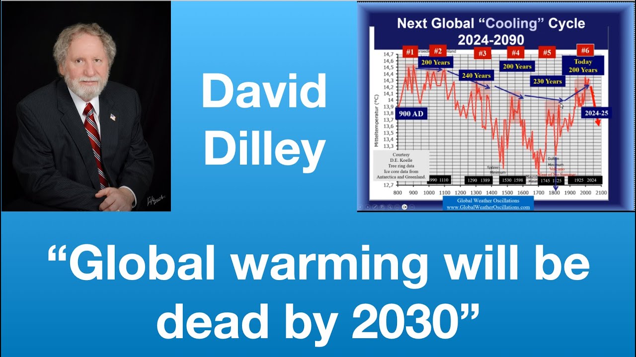 David Dilley: “Global warming will be dead by 2030” | Tom Nelson Pod ...