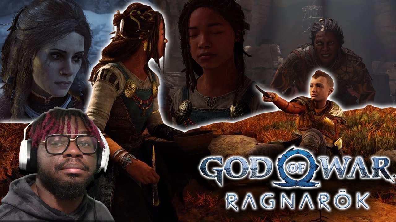 WHAT ARE THOOOOOSE!!!!! ATREUS ROSTED HIS GIRLFRIEND!!!! | GOD OF WAR ...