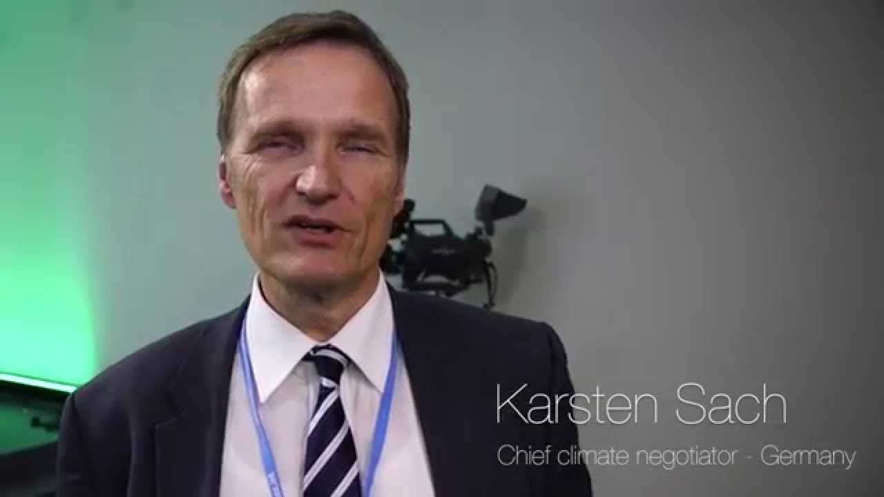 Karsten Sach: Why are you at COP? - YouTube