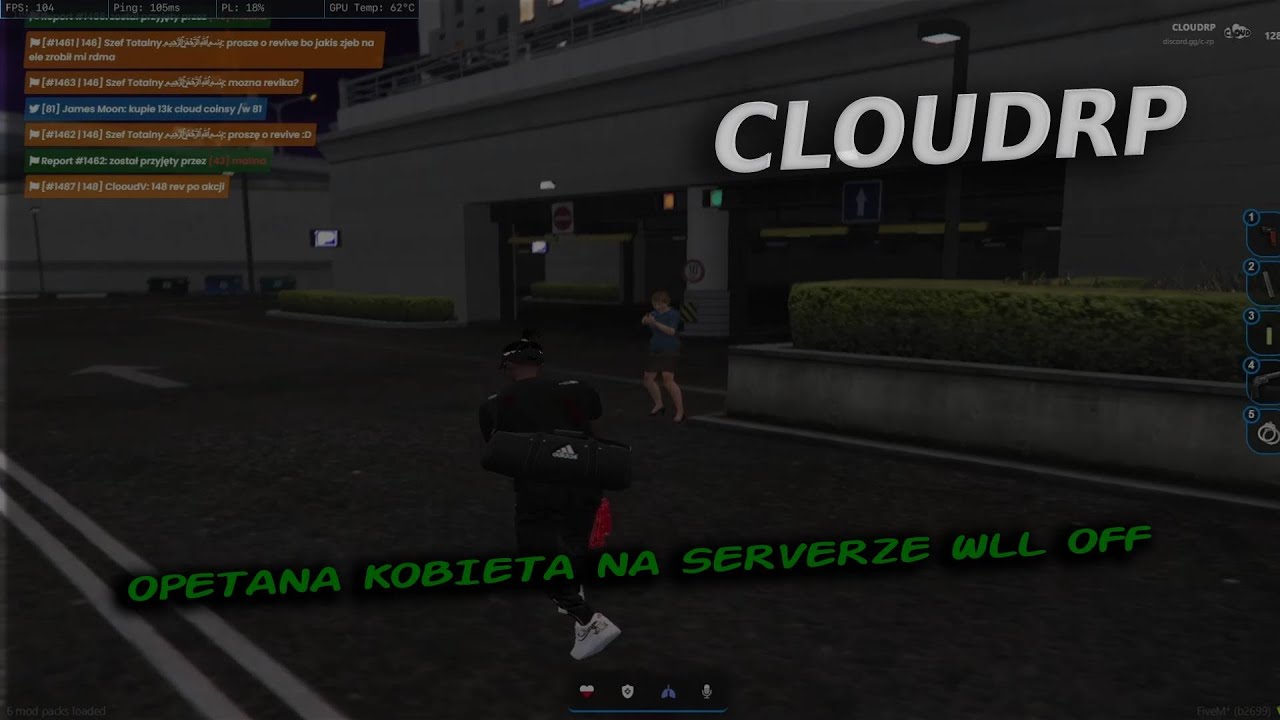 OPĘTANA KOBIETA NA WL OFF ?! CloudRP - YouTube