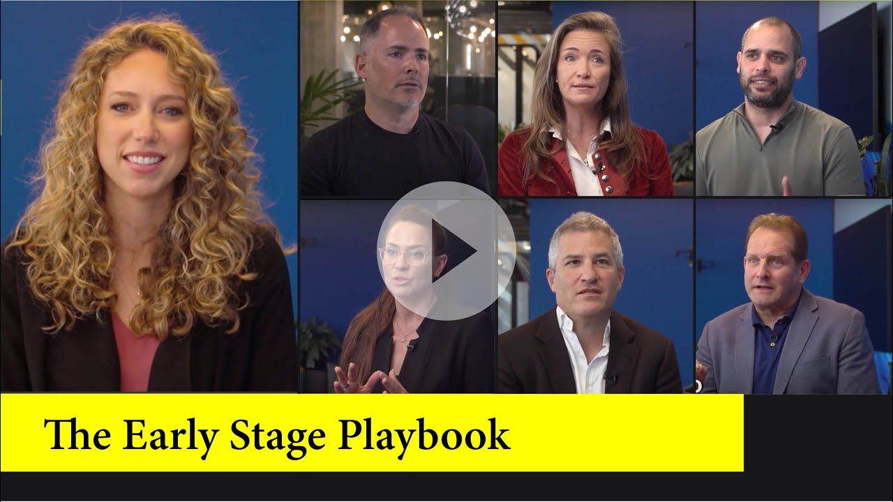 The Early Stage Playbook - YouTube