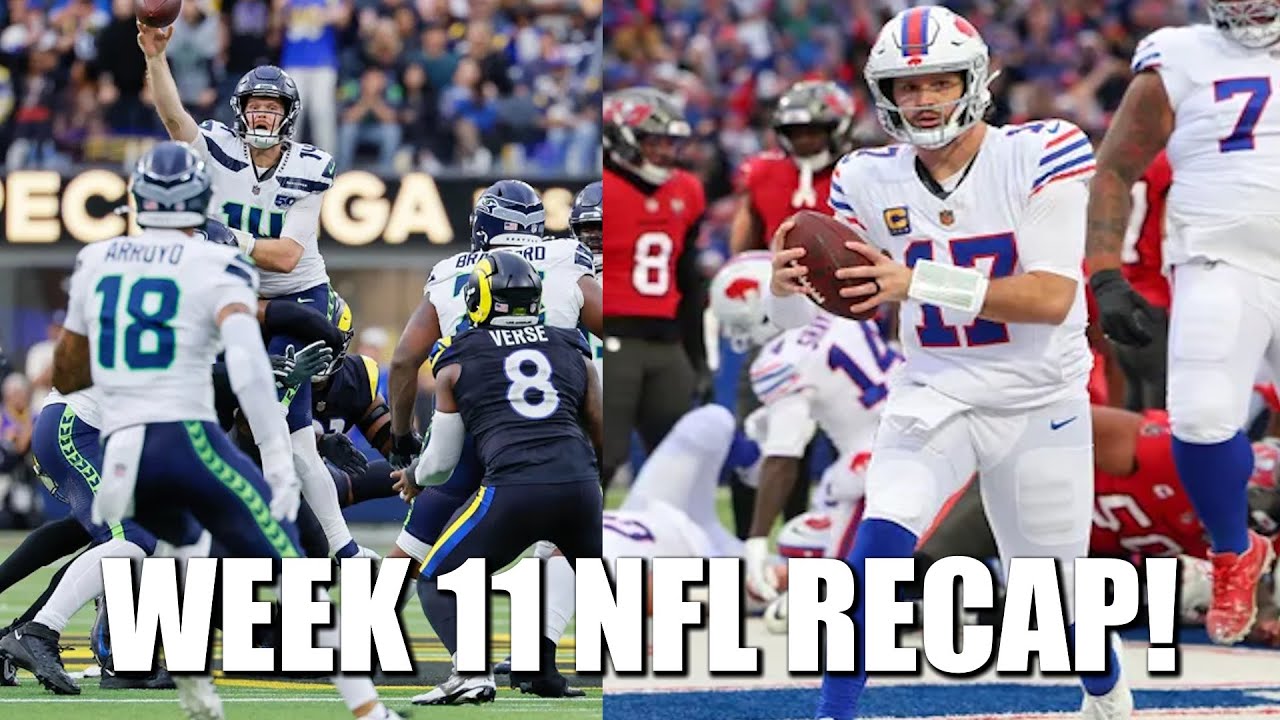 Recapping Week 11 NFL Action! - YouTube