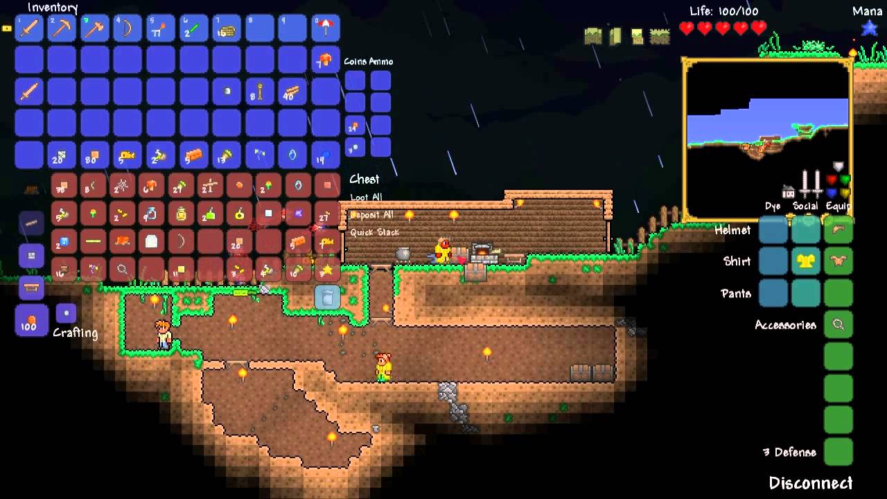 PP | Terraria Survival CO-OP #5 - YouTube