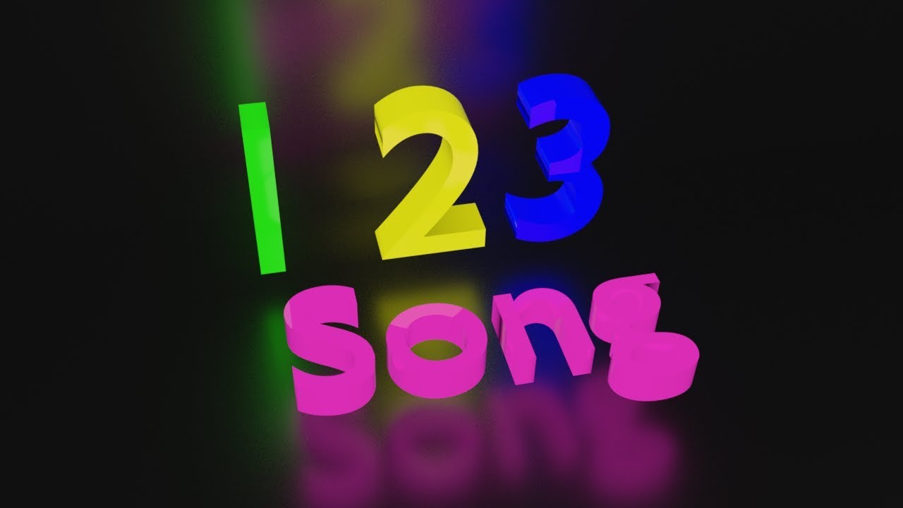 Number Song | Counting Numbers to 20 | Blinking numbers - YouTube