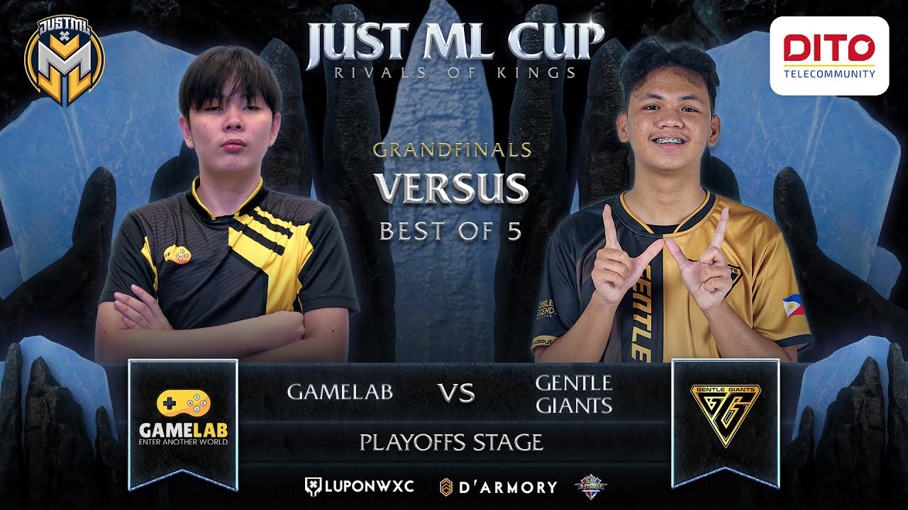 Full Game: Gamelab vs Gentle Giants Game 2 Just ML Cup Grandfinals ...