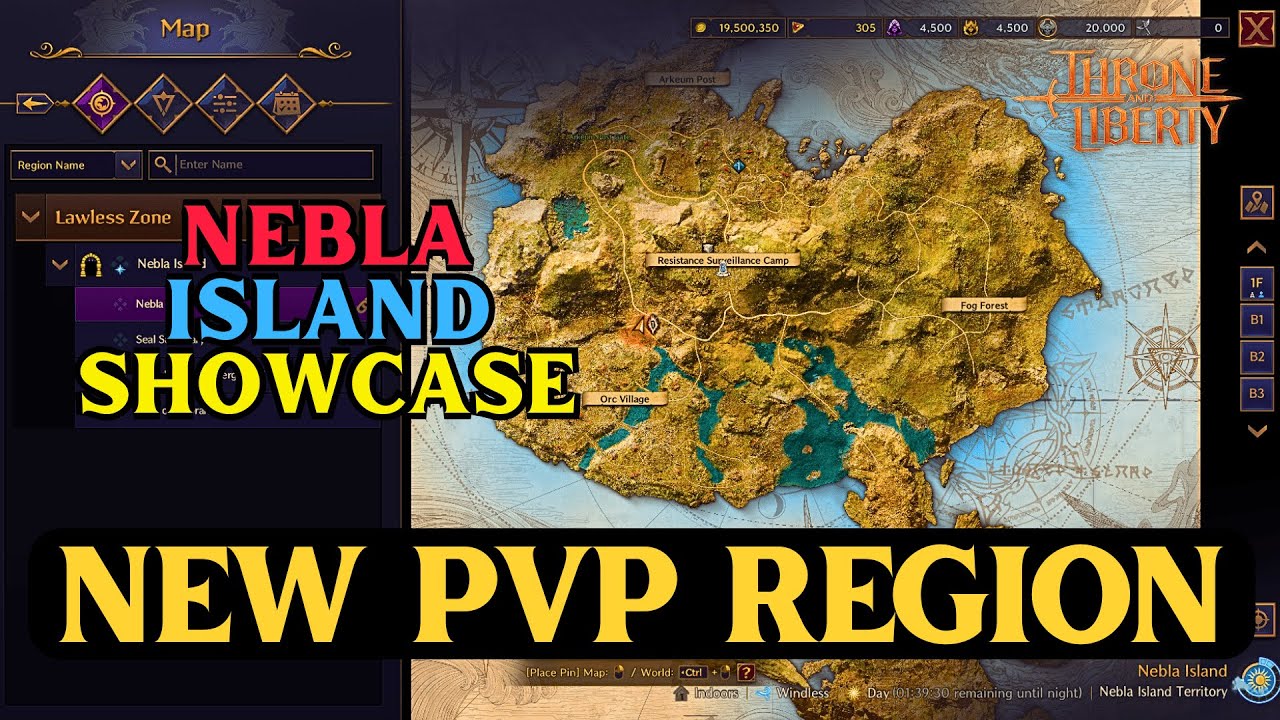 Throne and Liberty NEBULA ISLAND UPDATE KOREA - Talandre Update New PVP ...