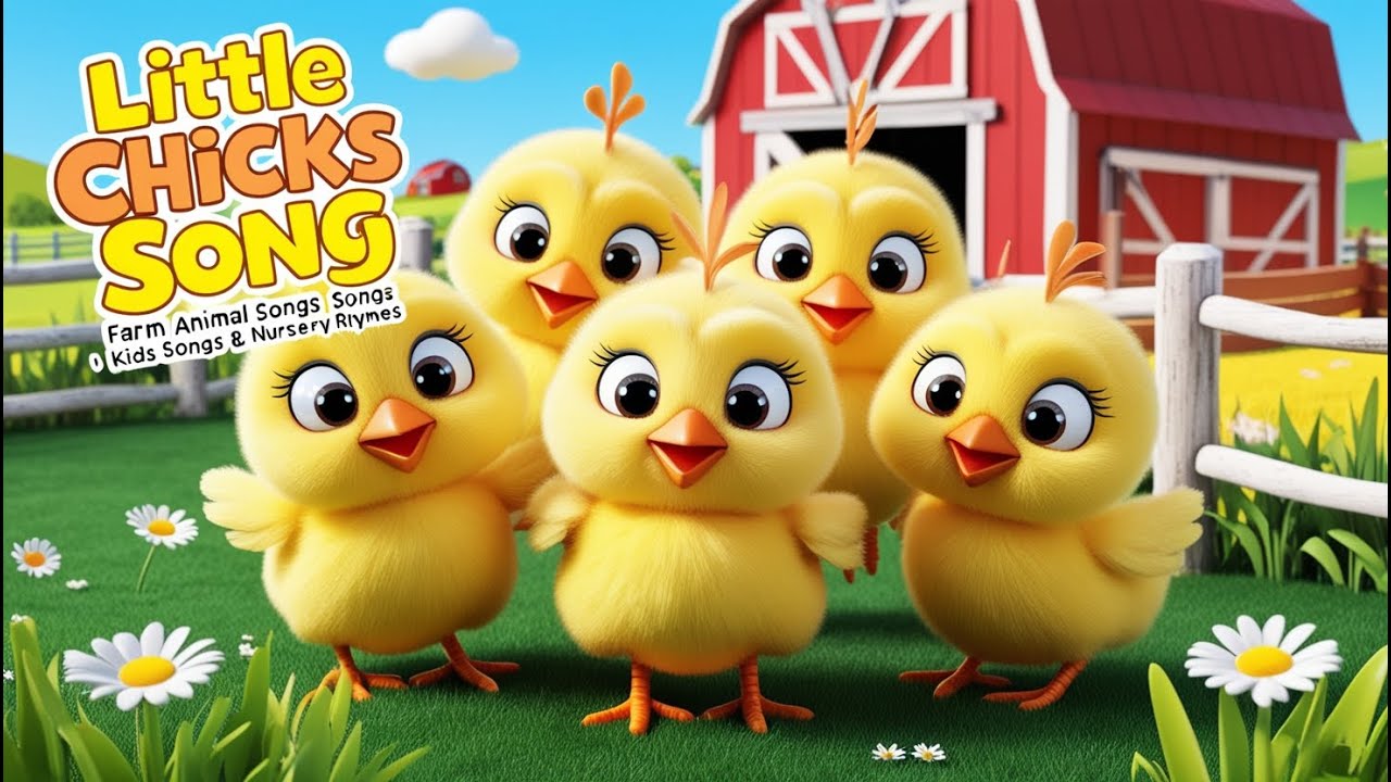 Little Chicks and Their Chirpy Song 🐣 | Fun for Toddlers - YouTube