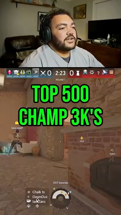 Top 500 Champ 3K’s #fypシ #r6 #r6siege - YouTube