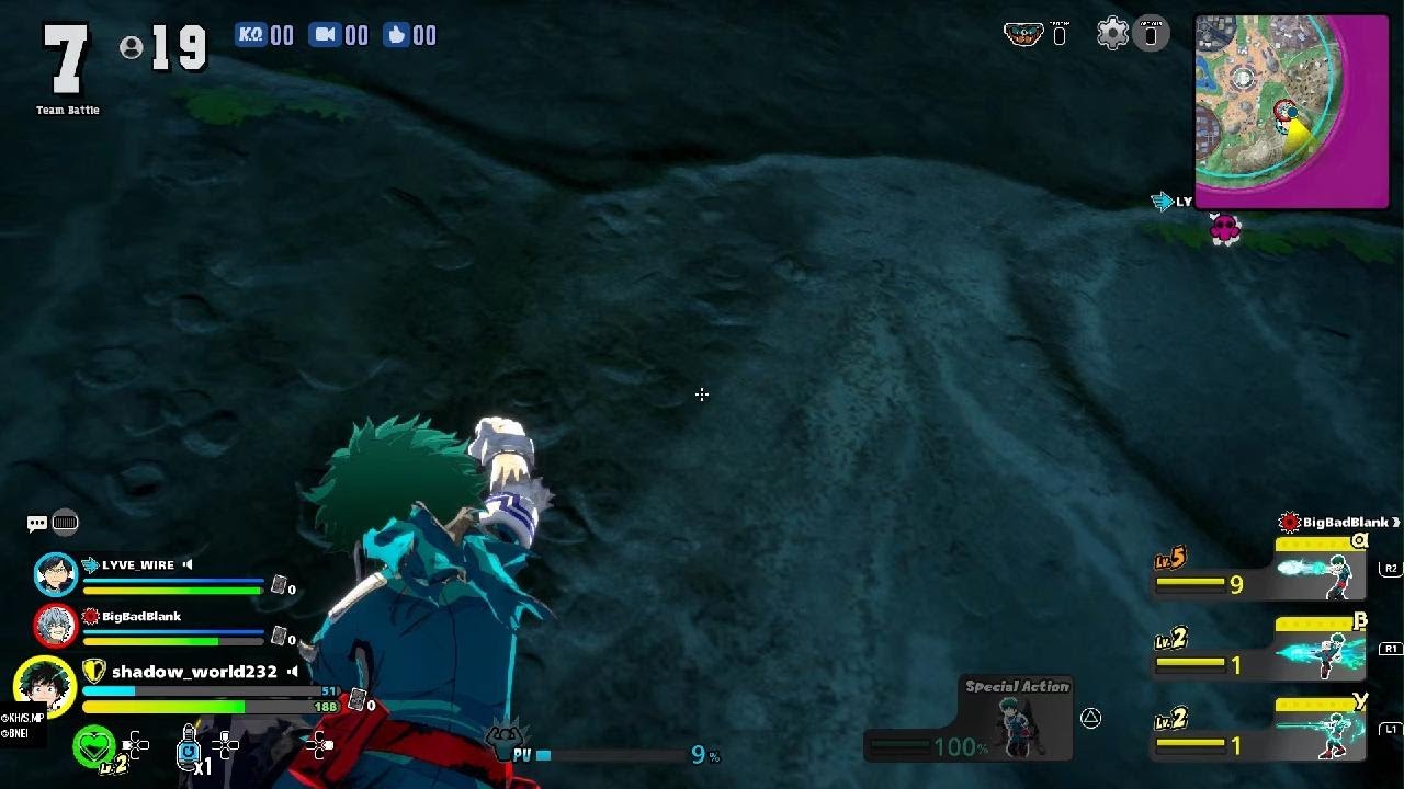 MY HERO ULTRA RUMBLE F****** up the lobby - YouTube