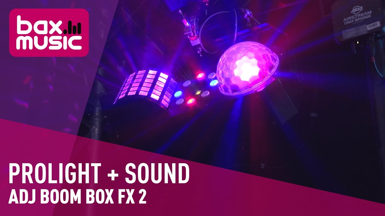 ADJ Boom box FX 2 - Prolight + Sound 2017 - YouTube