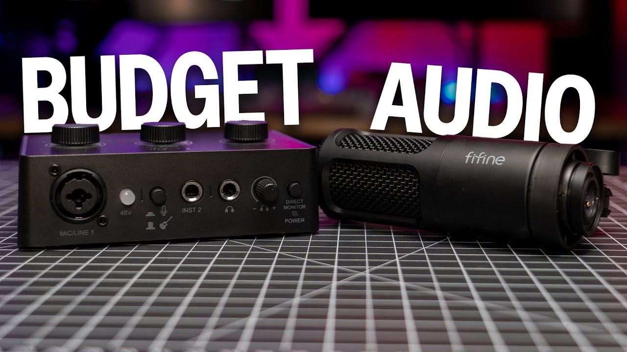 Fifine SC1 Audio Interface Review - Budget Friendly Audio - YouTube
