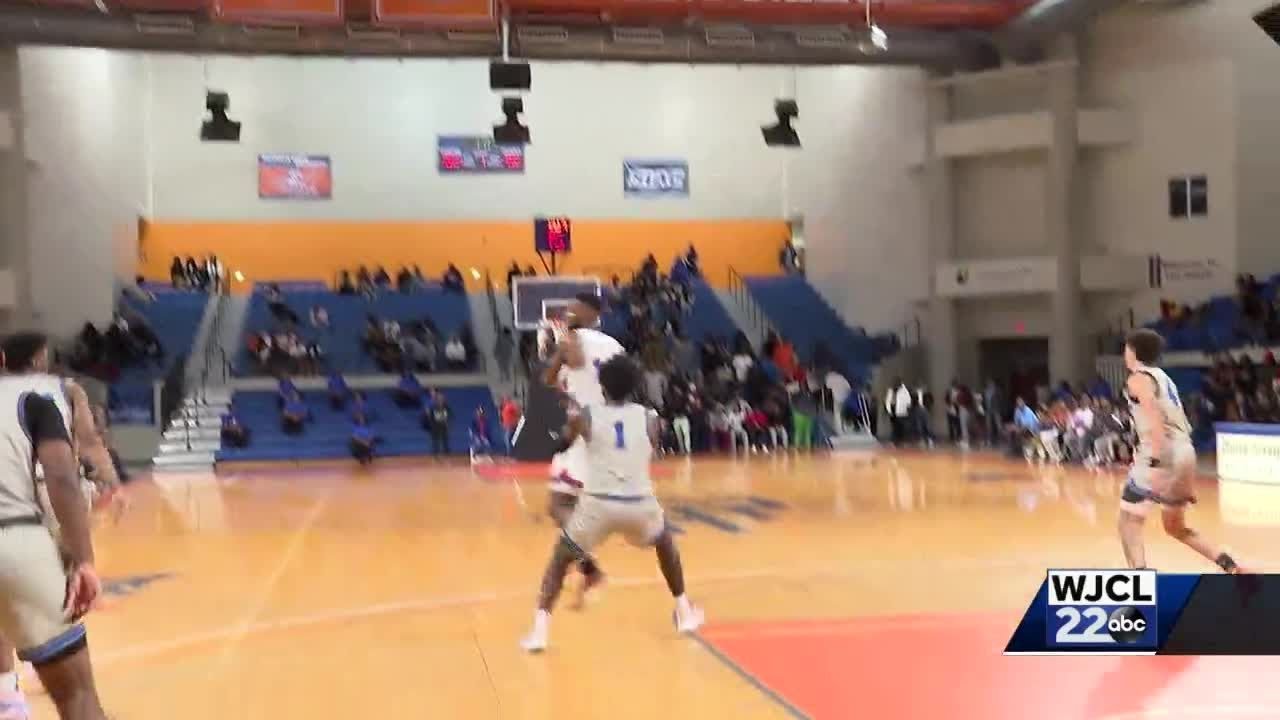 Savannah State men's basketball wins season opener - YouTube