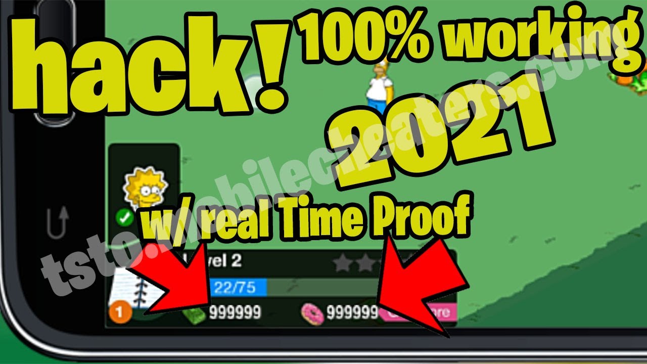 The Simpsons Tapped Out Hack 2021 Tutorial | Receive Cash & Free Donuts ...