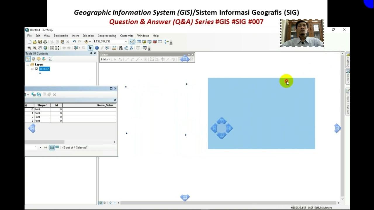 GIS 007 Point Line Polygon di ArcMap (Basic) - YouTube
