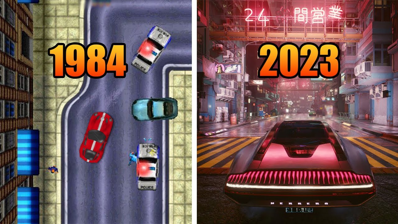 The Evolution of Open World Games from 1984 -- 2023 - YouTube