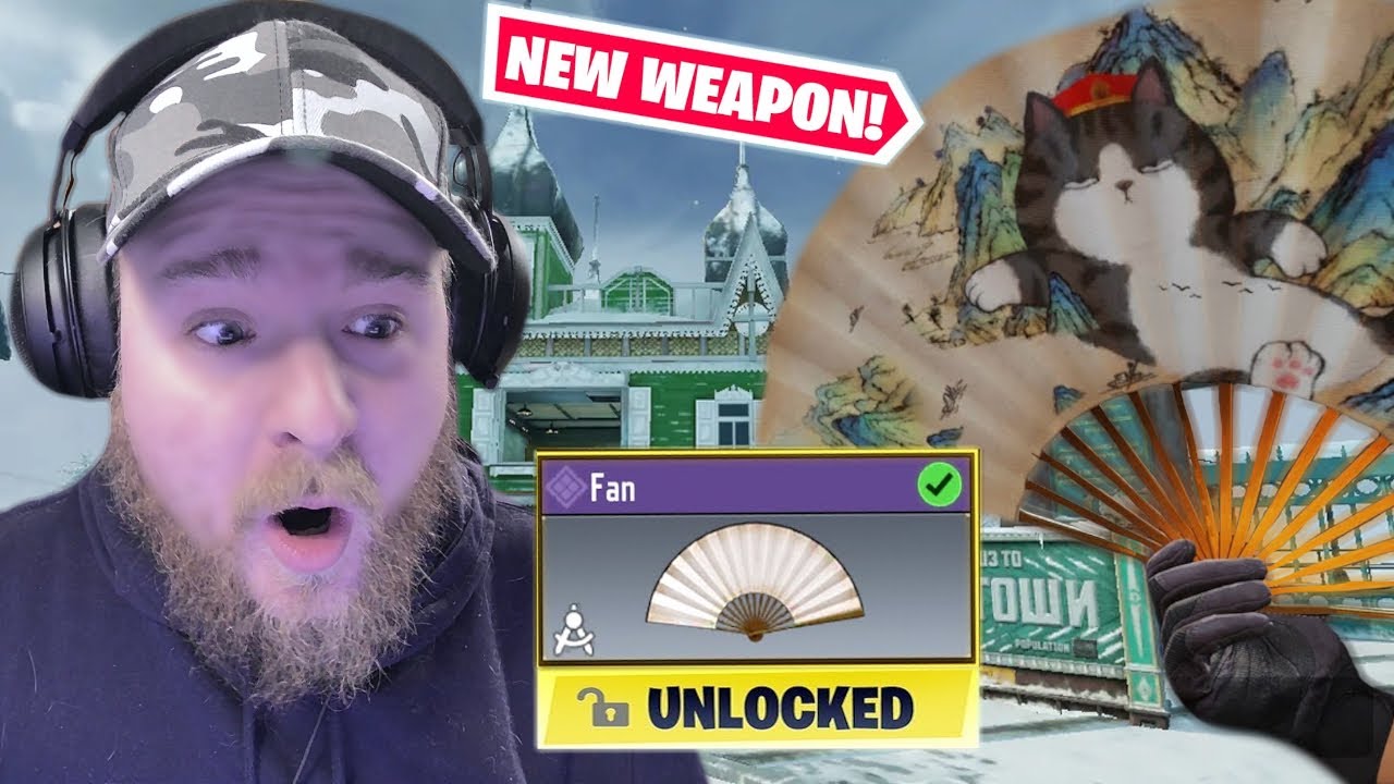 *NEW* FAN MELEE WEAPON GAMEPLAY!... | Call of Duty Mobile - YouTube