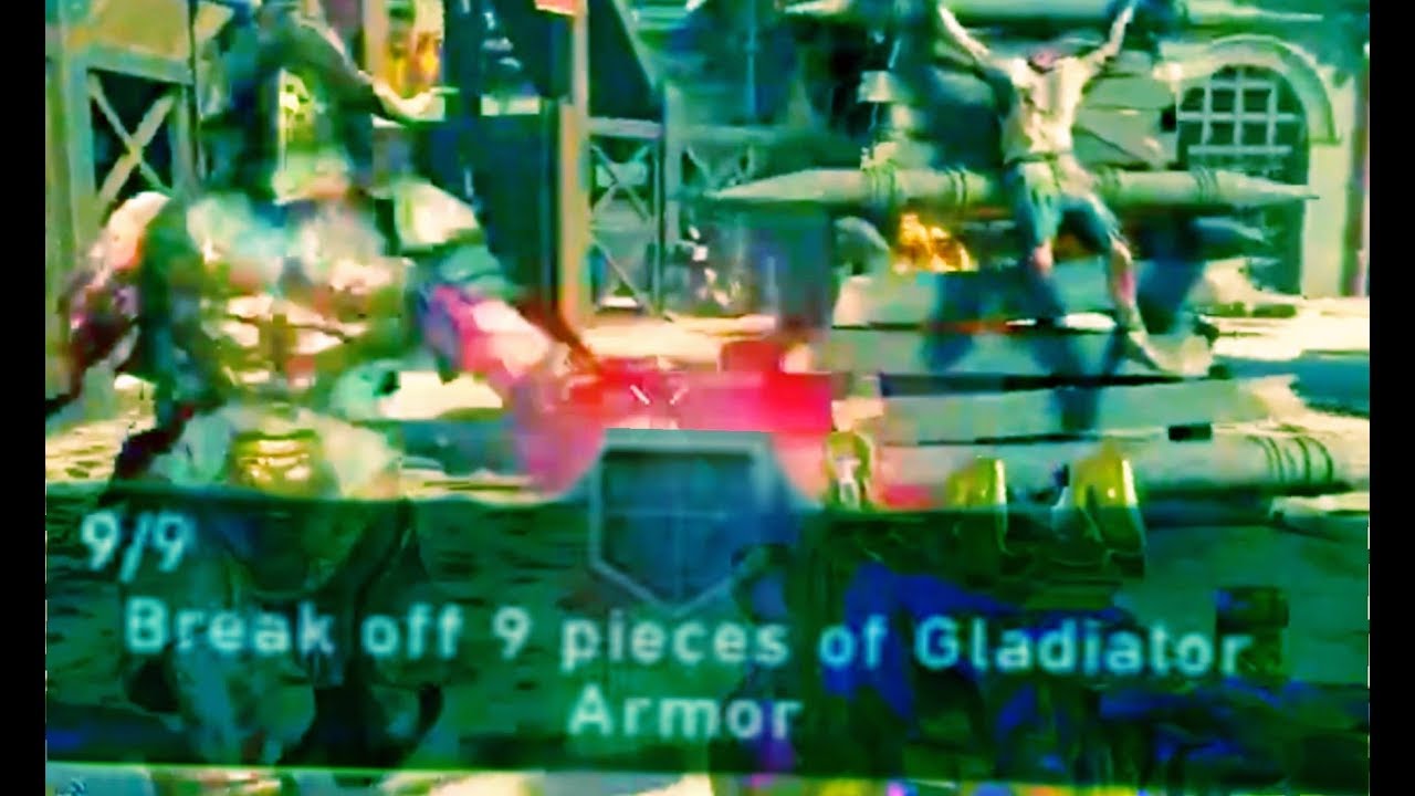 BREAK OFF 9 PIECES OF GLADIATOR ARMOR CHALLENGE - Black Ops 4 Zombies ...
