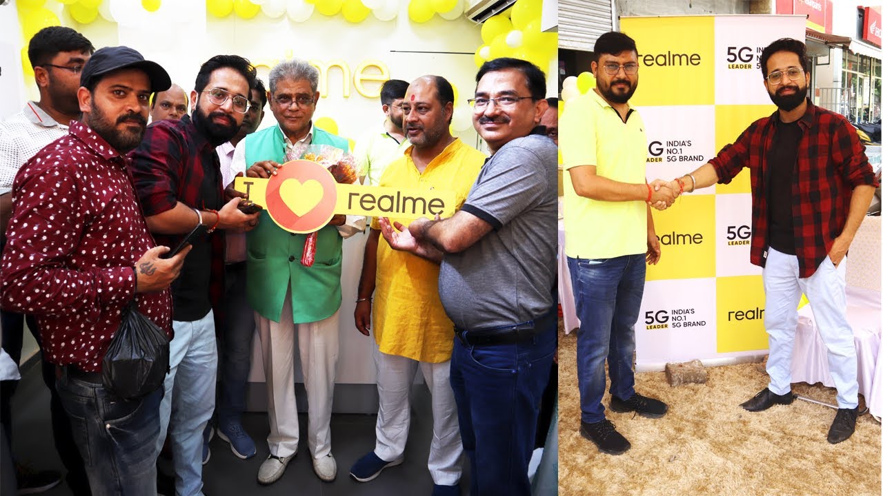 First Official realme Store inauguration by DR. Arun Kumar MLA of ...