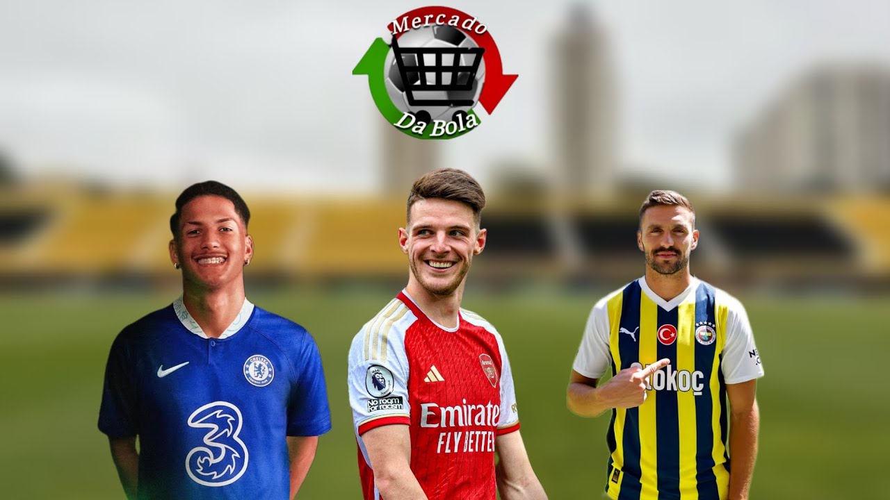 RICE NO ARSENAL, TADIC NO FENERBAHÇE! MERCADO DA BOLA ⚽🛒 - YouTube