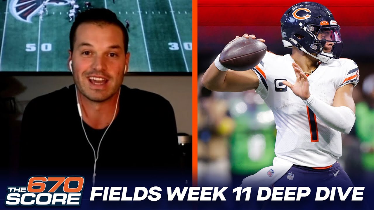 Tim Jenkins deep dive on Justin Fields' auspicious game vs Falcons ...