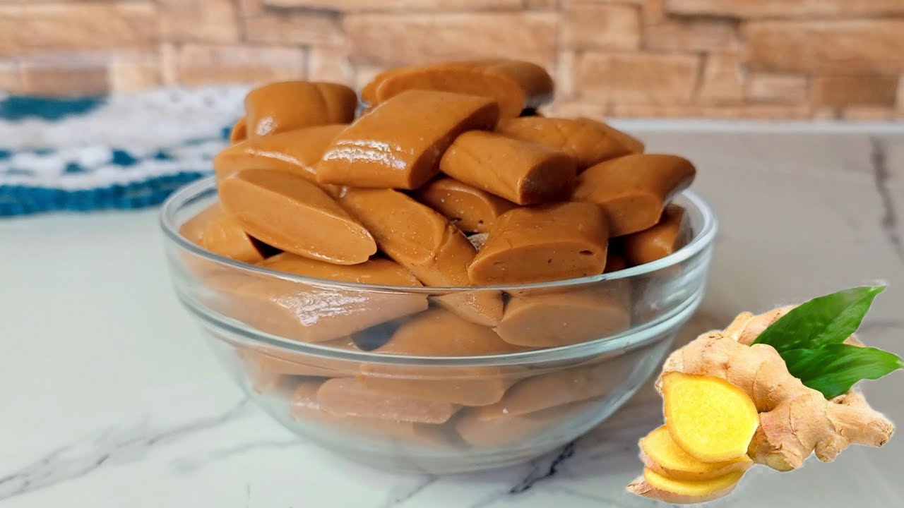 How to make Condensed Milk Toffee at home twisted with ginger / give it ...