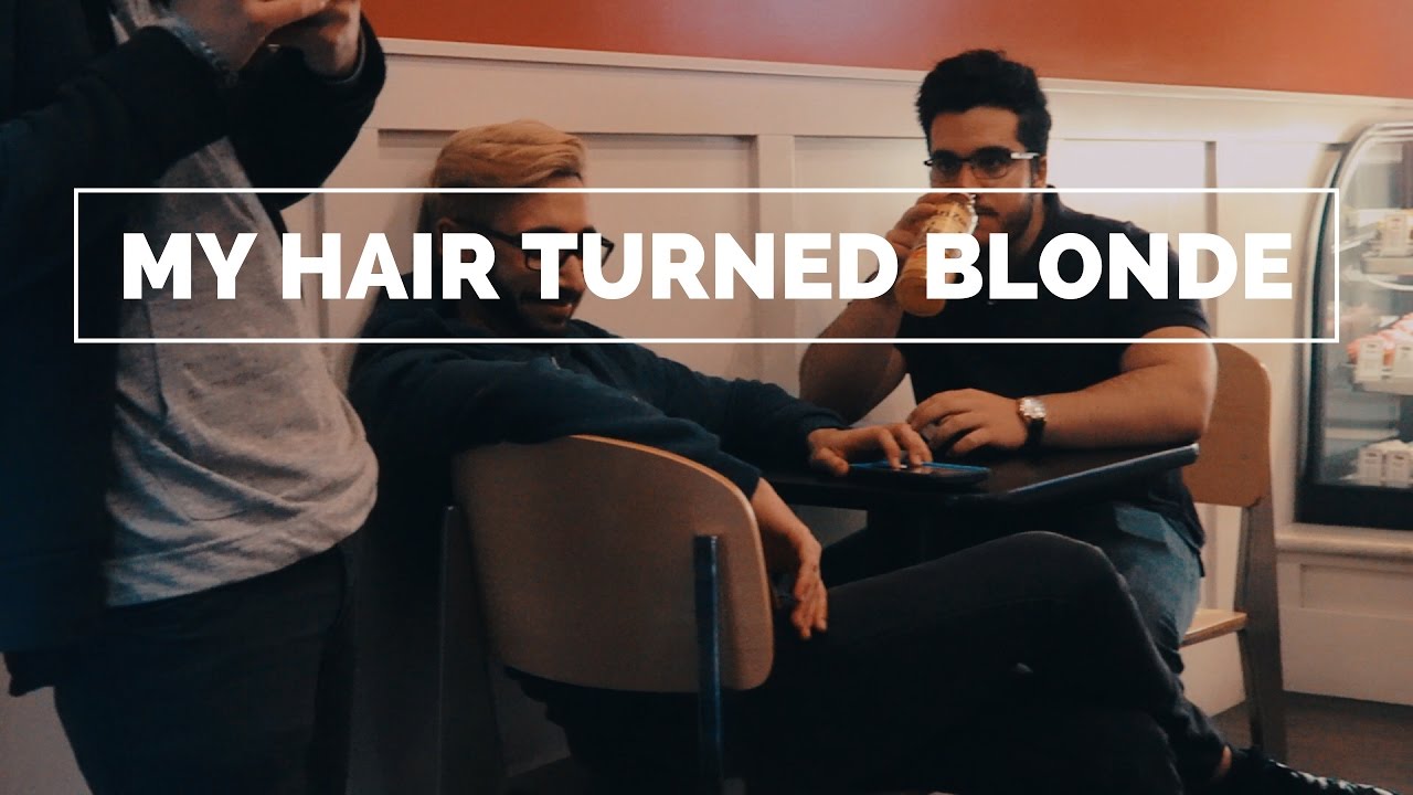 My Hair Turned Blonde Youtube
