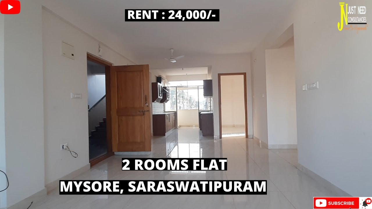 RENT APARTMENT FLAT IN MYSORE II SARASWATIPURAM (8971549749) - YouTube