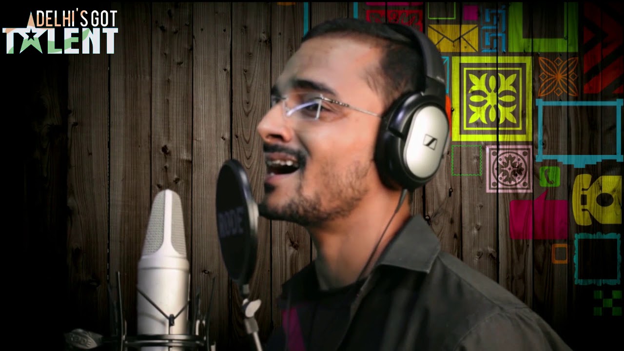 Likhey jo khat tujhe | Shivam Chand | Delhi's Got Talent - YouTube