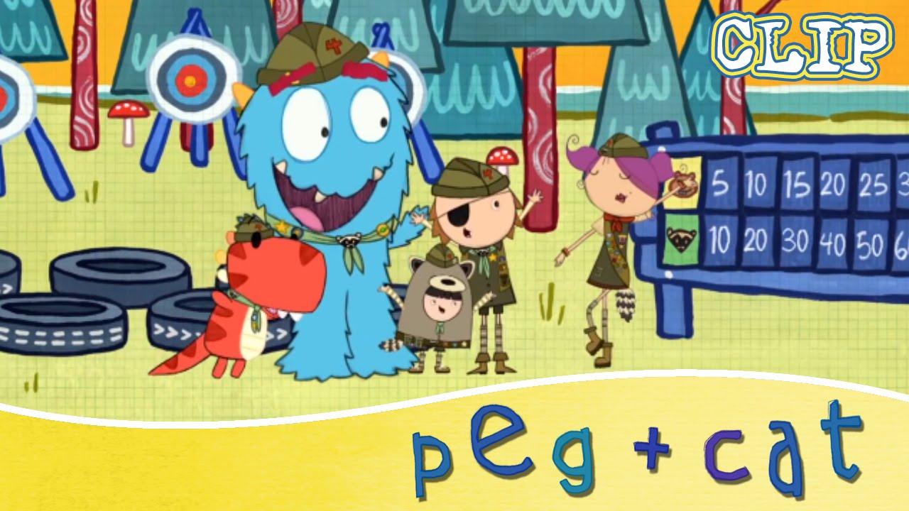 Peg + Cat - Raccoons Vs. Gophers - YouTube