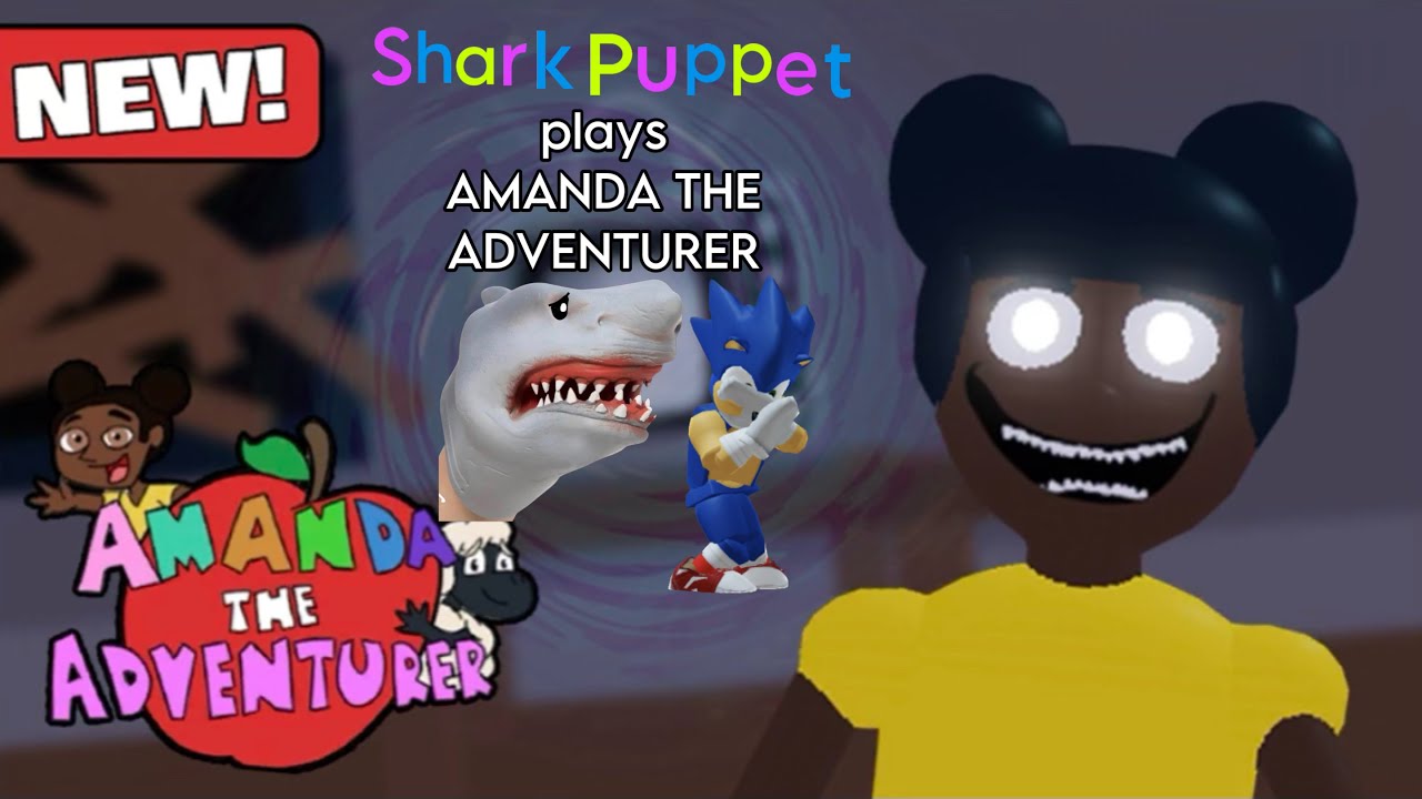Shark Puppet plays AMANDA THE ADVENTURER (ROBLOX OBBY) - YouTube