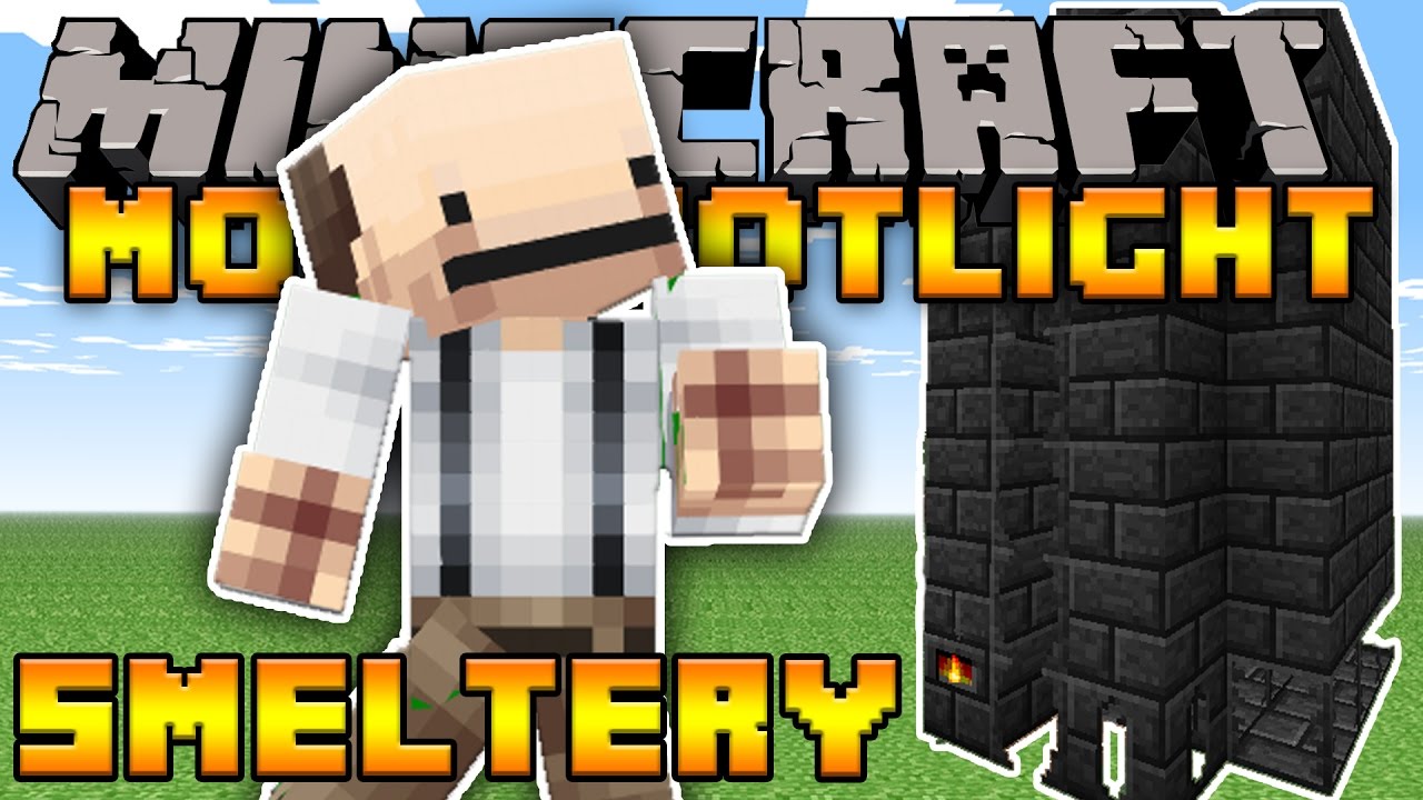 Minecraft | TINKERS CONSTRUCT | SMELTERY | 1.10.2 - YouTube