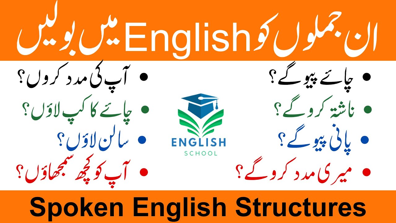 Advance English Structure || Daily use English structure/spoken ...