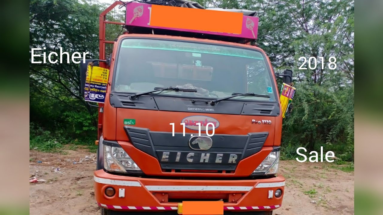 Used Eicher BS4 lorry |Model 11.10 |Year 2018 | Sold - YouTube
