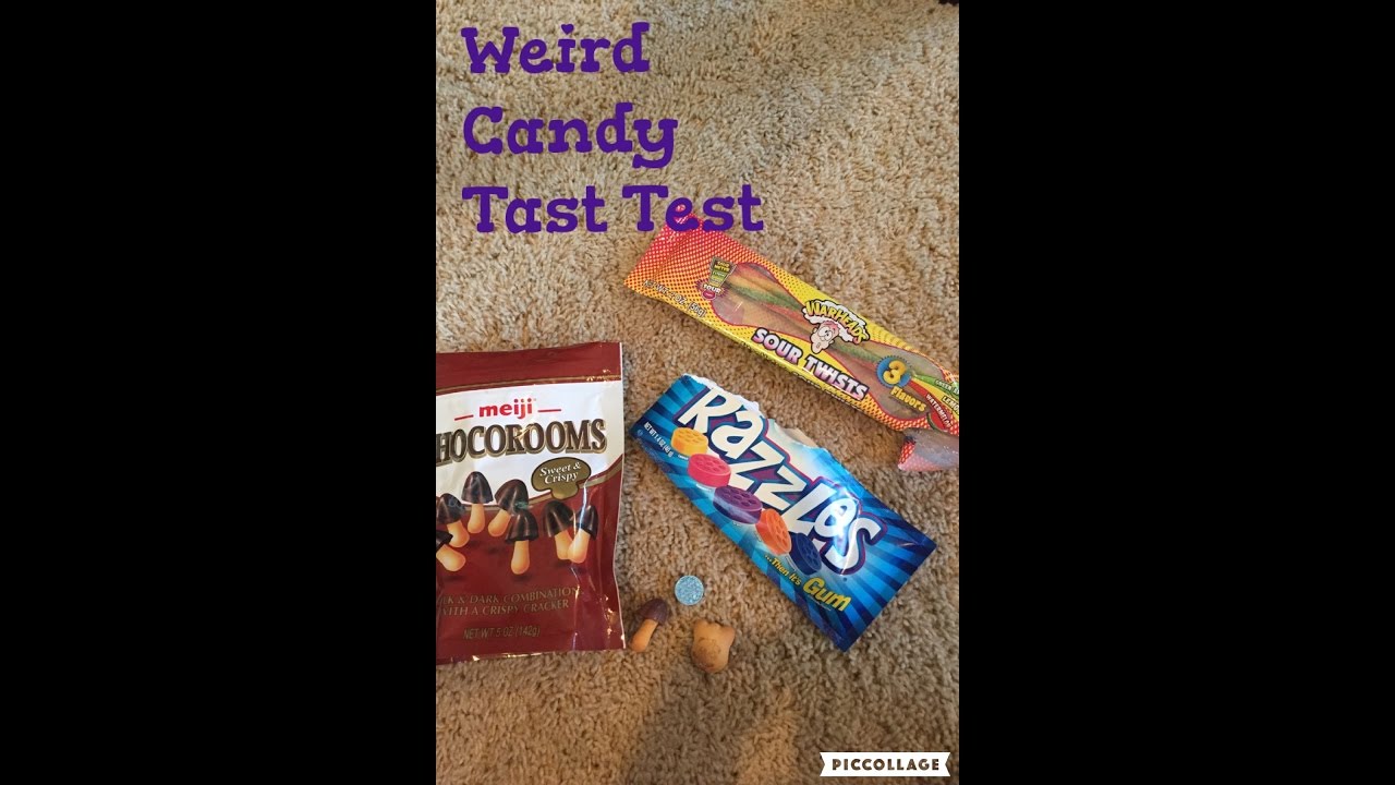 Weird Candy Taste Test - YouTube