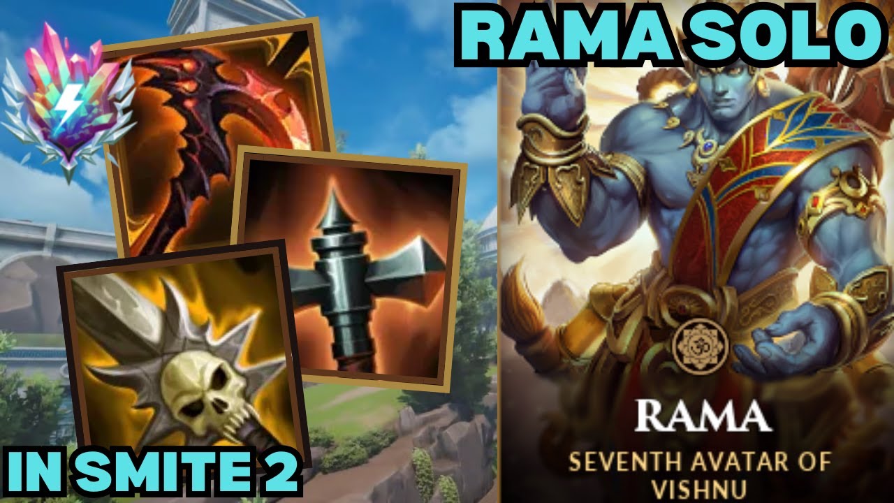 RAMA HAS A RELOAD!!! - Rama Smite 2 Solo Deity Gameplay - YouTube