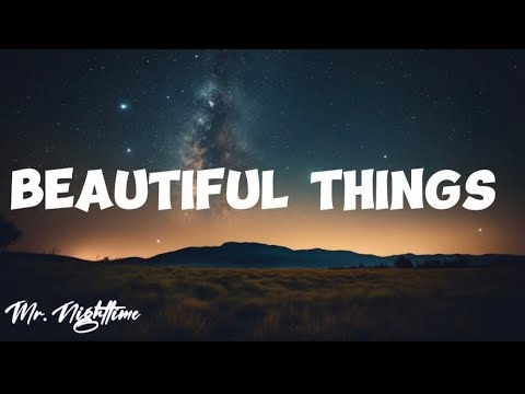 Benson Boone - Beautiful Things (lyrics video) - YouTube