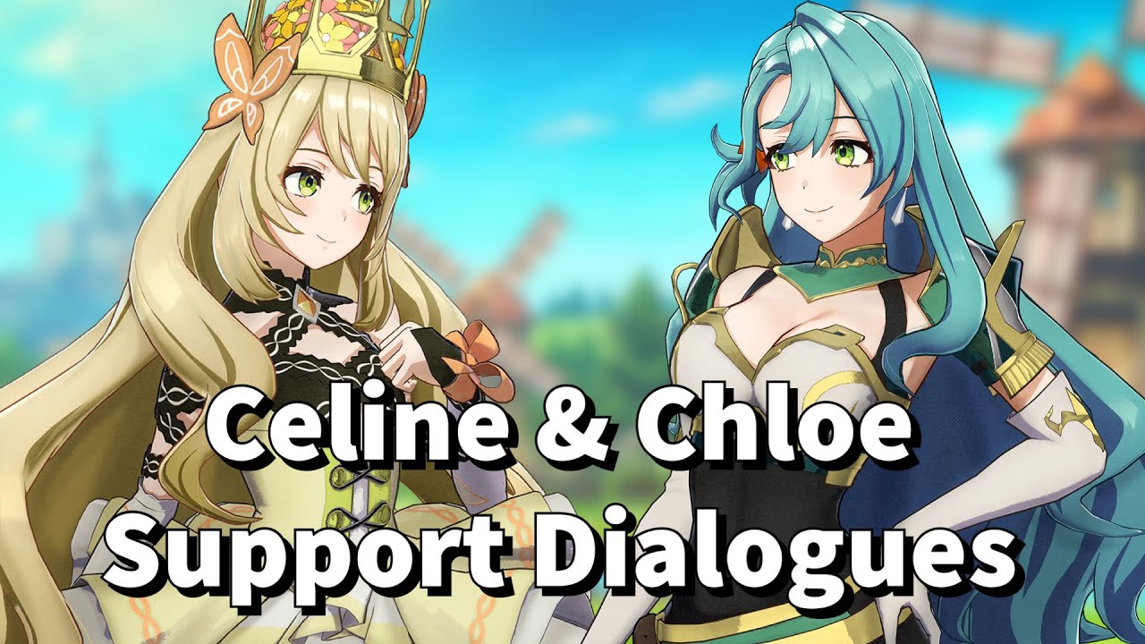 All Celine & Chloe Support Dialogues - Fire Emblem: Engage - YouTube