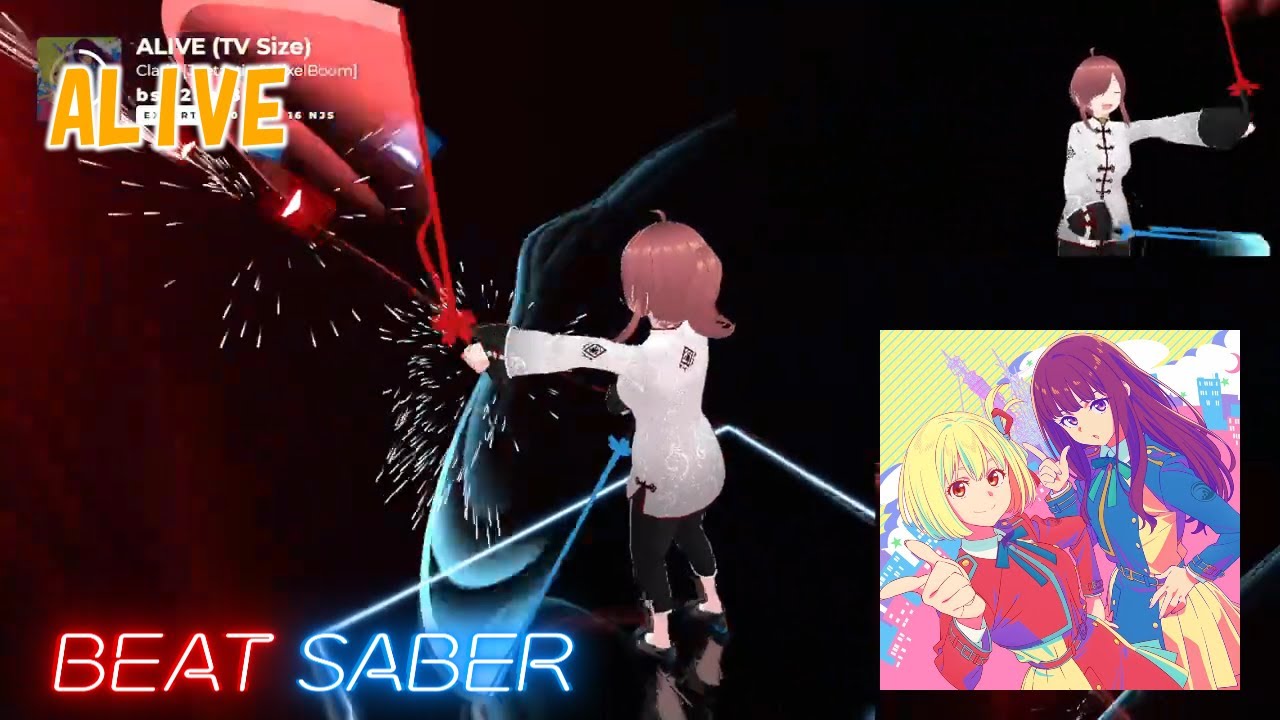 【BeatSaber】ClariS/ALIVE -EXPERT - YouTube