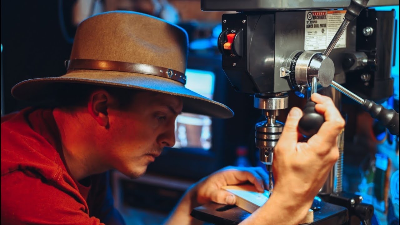 My First Drill Press- Unboxing & Assembly - YouTube
