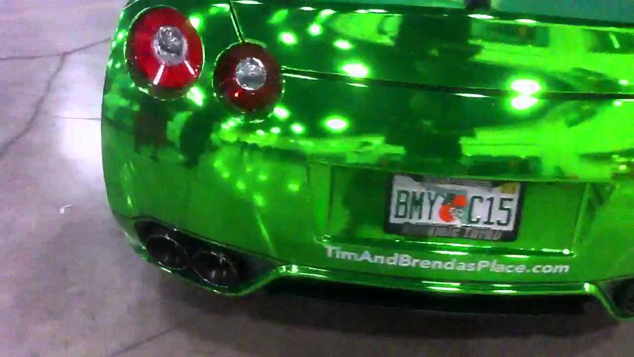 Forgiatofest 2013 chrome green Nissan skyline gt-r - YouTube