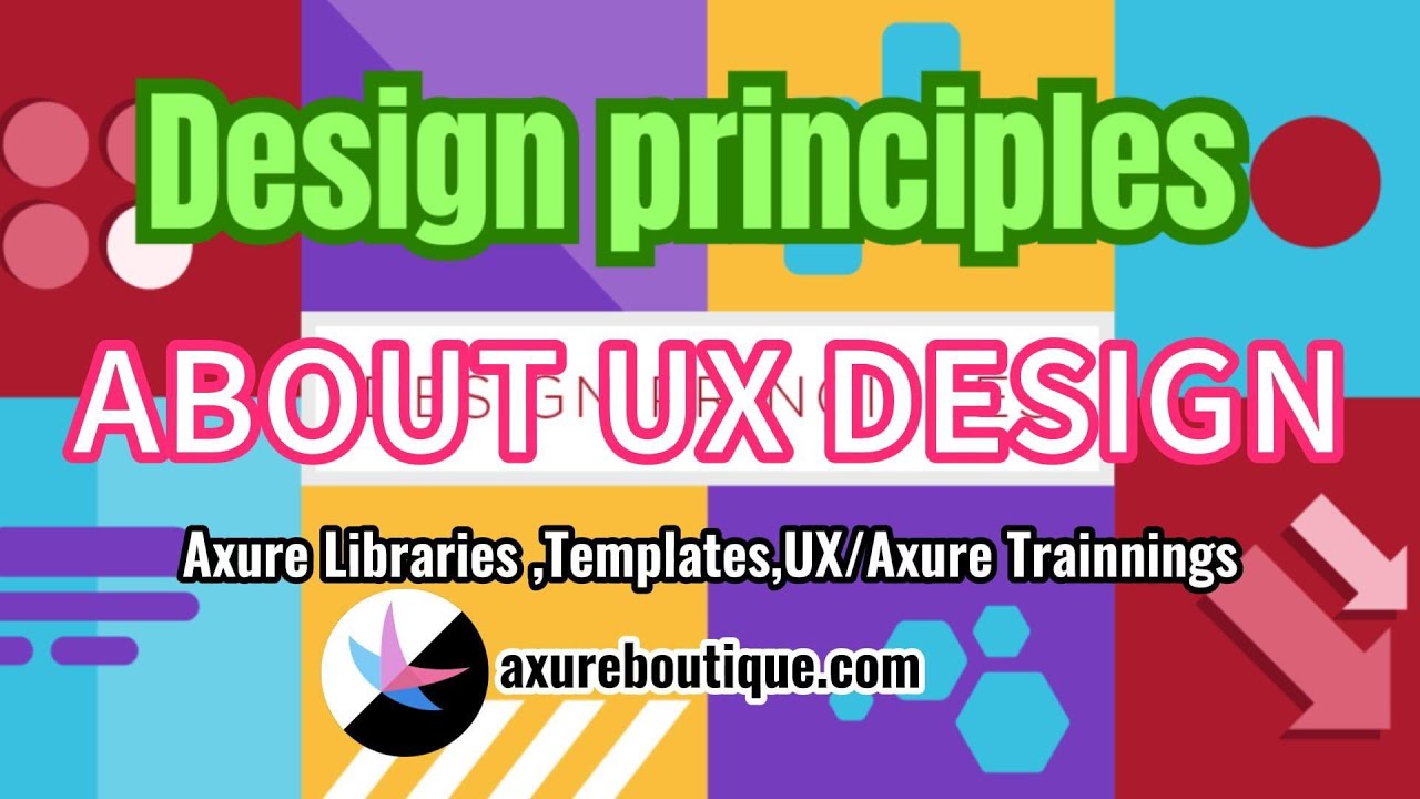 About UX: Design principles - YouTube