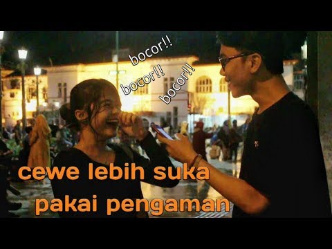 Viral !!! Ternyata cewe lebih suka pakai pengaman #UETalk