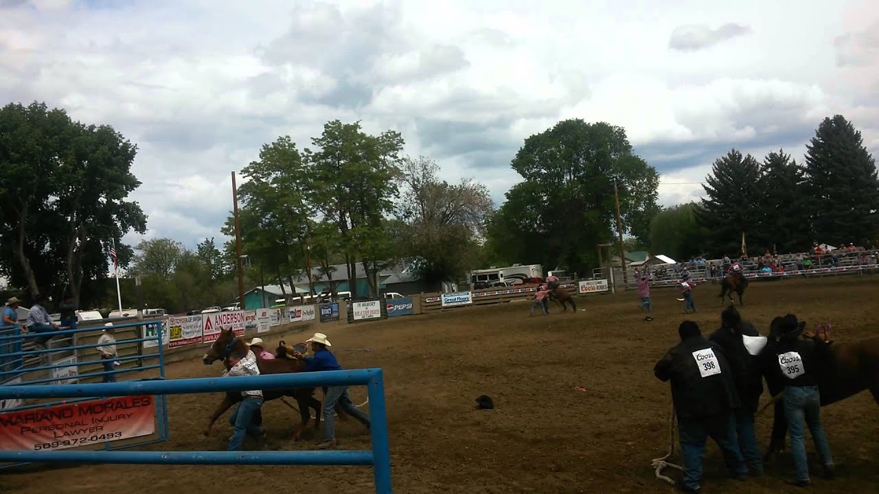 Wiley city, Wa 2014 wild horse race - YouTube