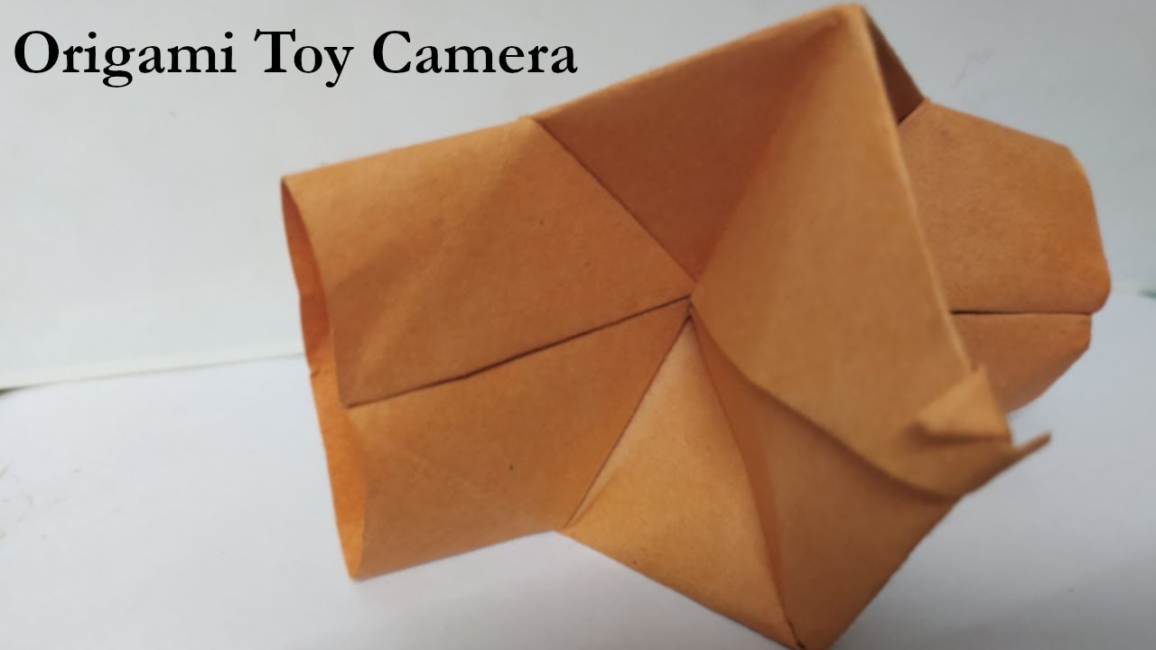 Origami Toy Camera/ Easy steps/ lKids game/ Amusing Creative Fun - YouTube