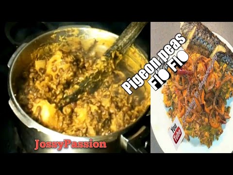 Fio Fio | pigeon peas and yam / Caganus cajan | Agbugbu na ji - YouTube