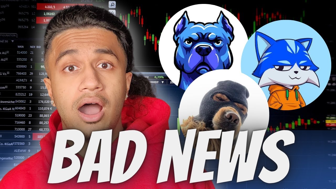 BASE MEME COINS ARE CRASHING HARD... ($DOGINME, $TOSHI, $SKI) - YouTube