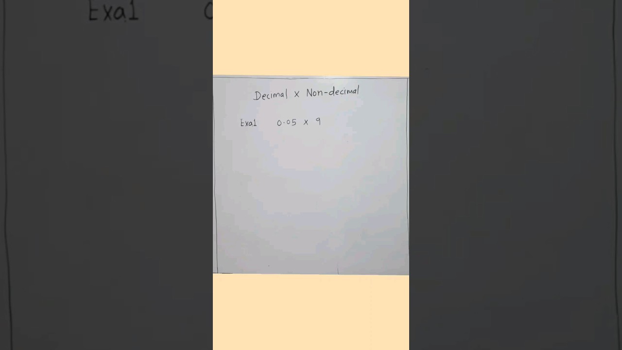 How To Multiply Decimal Numbers YouTube How To Multiply Decimal Numbers YouTube