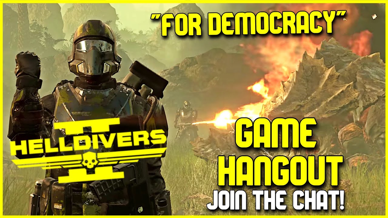 Lets Play Helldivers 2 | Chillout & Chat Session Live Stream - YouTube