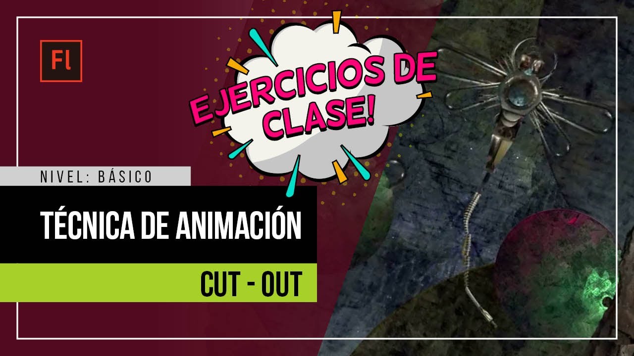¡Ejercicios de clase! - Técnica de Animación: CUT OUT - "La libélula ...