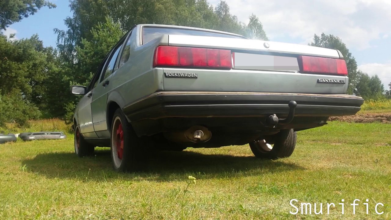 1983 VW Santana - Engine Sound - YouTube
